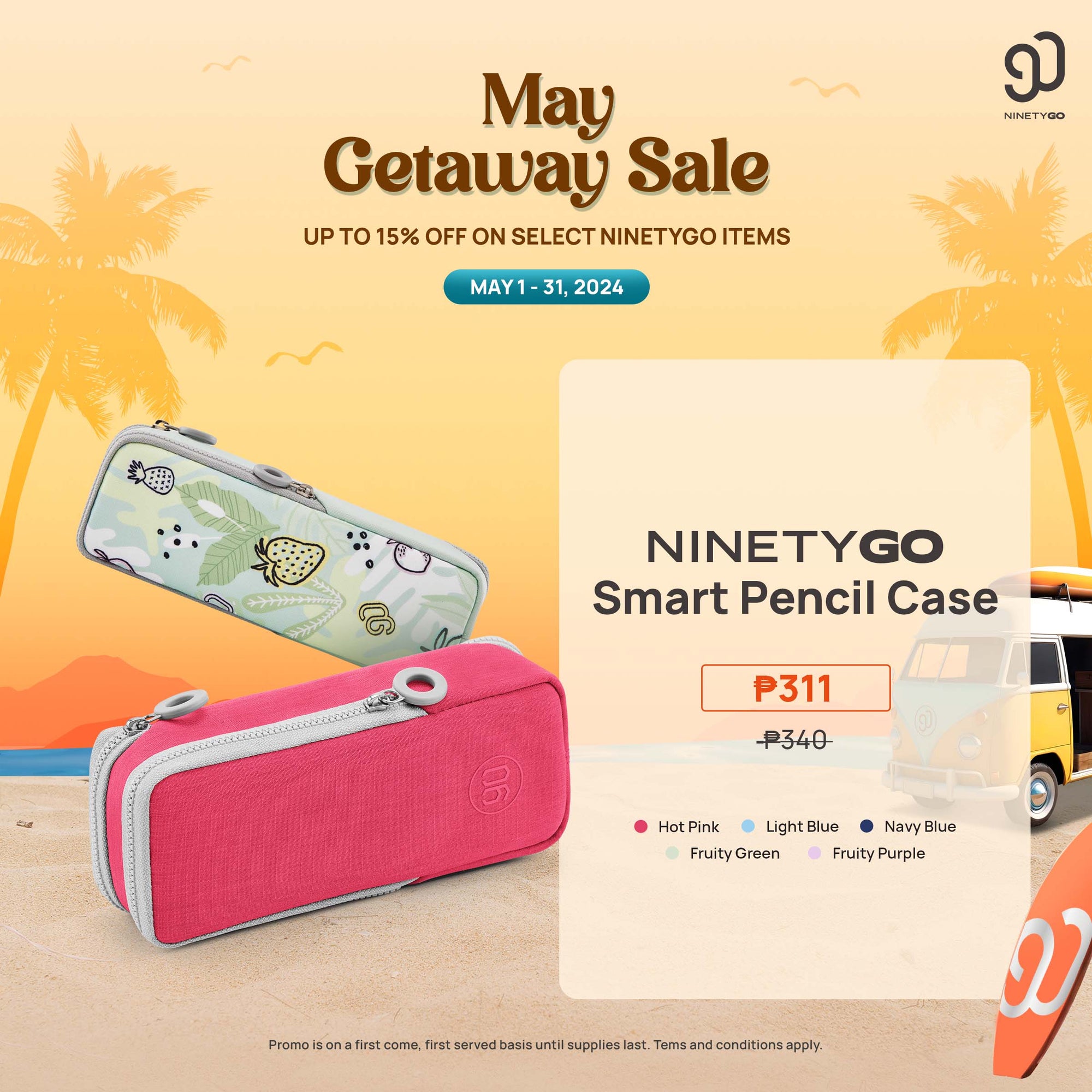 NINETYGO Smart Pencil Case | NINETYGO Philippines