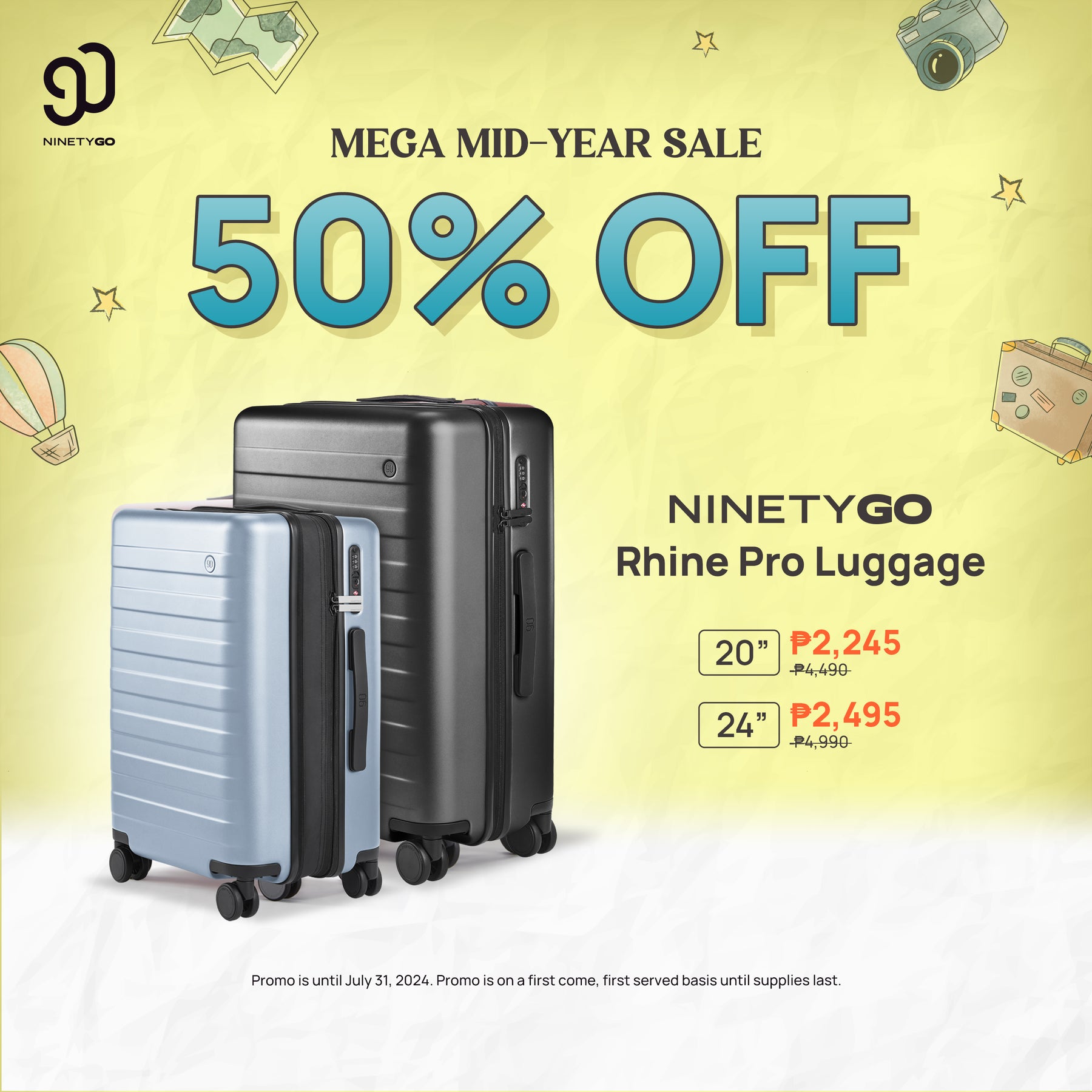 NINETYGO Luggages | NINETYGO Philippines